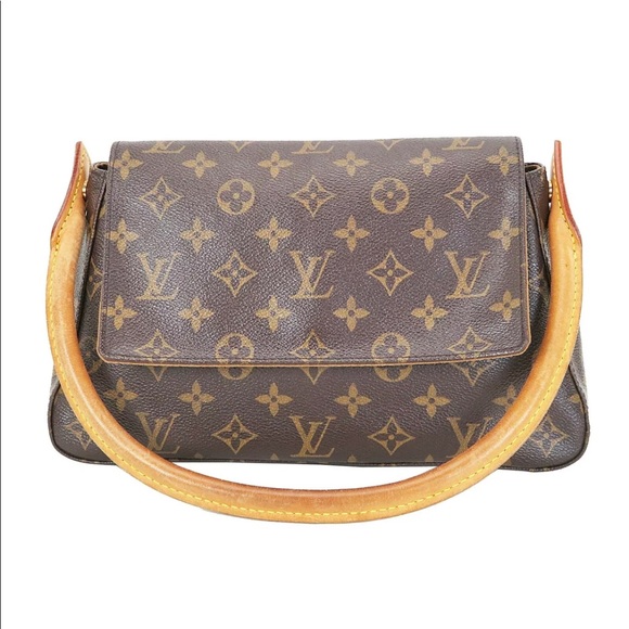Louis Vuitton | Bags | Louis Vuitton Monogram Mini Looping Shoulder Bag ...